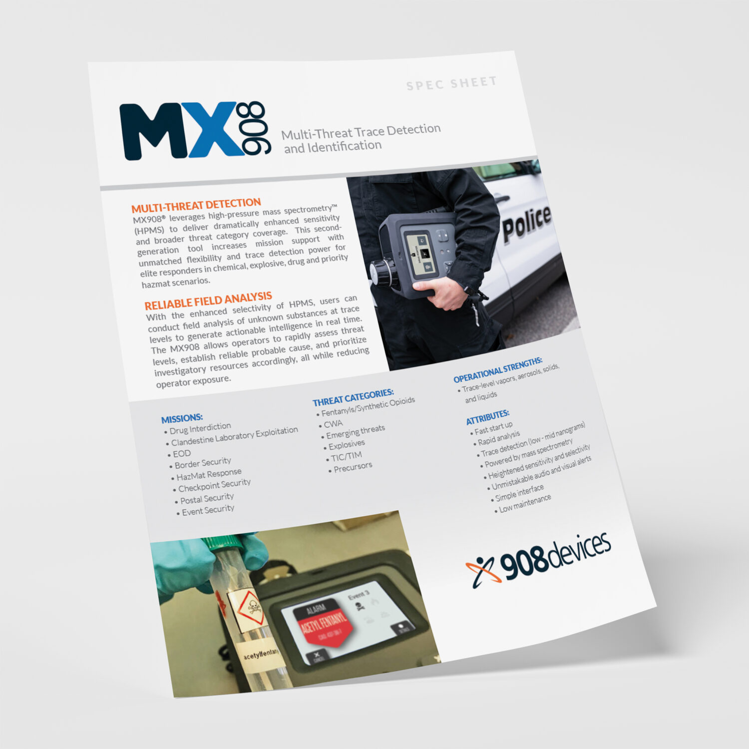 Narcotics Detection and Identification | 908 Devices