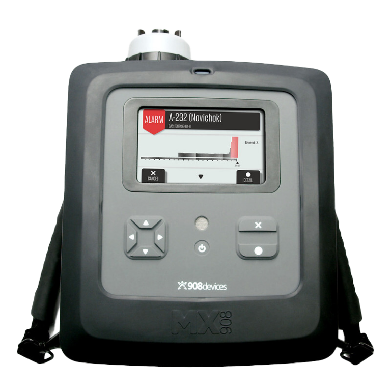 MX908 | Handheld Mass Spec for Chemical Identification | 908 Devices