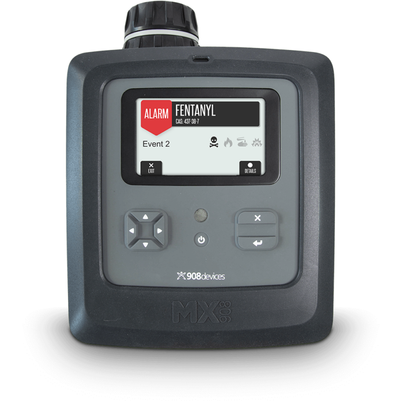 MX908 | Handheld Mass Spec for Chemical Identification | 908 Devices