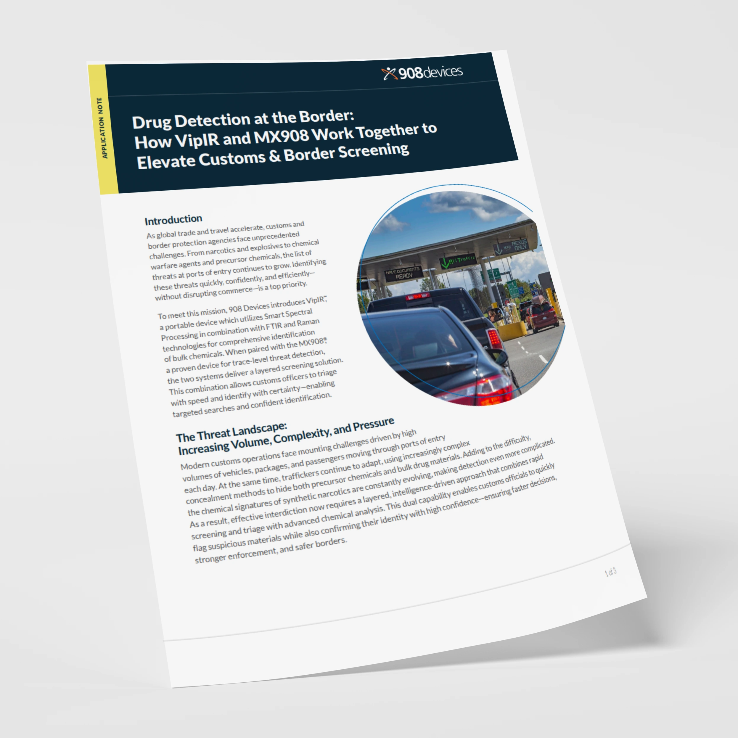 How VipIR & MX908 Improve Border Screening