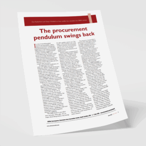The Procurement Pendulum Swings Back | 908 Devices